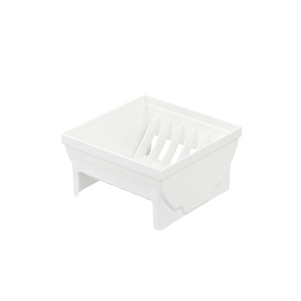 引き出し用ホワイト/ミニ/110009・Color:ホワイトSize:ミニStyle:引き出し用・パッケージ個数:1・【サイズ】14×14×7.6H(cm)【素材】ポリプロピレン【生産国】日本【お手洗い方法】食洗機対応【対応食器サイズ】直径...