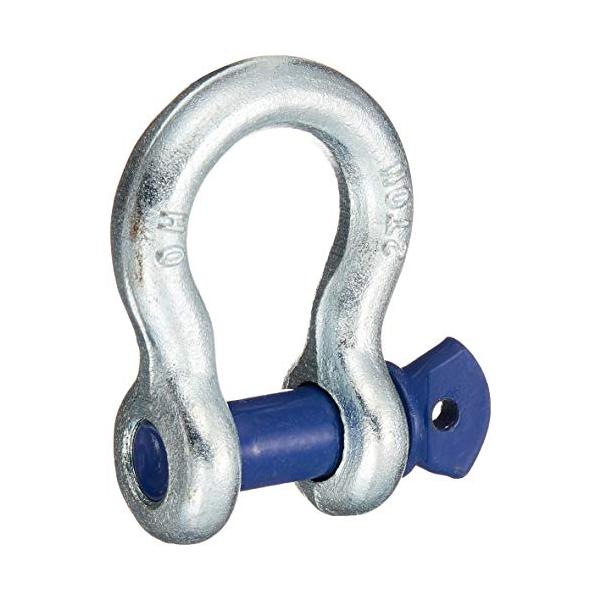 弓型・ 使用荷重 2tf BC-20T・・Size:使用荷重 2tfStyle:弓型・材質:SCR440・自重:340g・使用荷重:2000kg・パッケージ重量: 0.33 kg