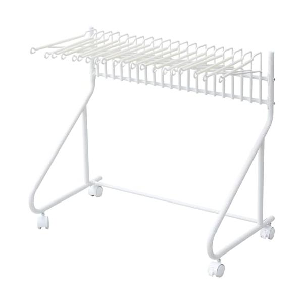 ホワイト/幅74×奥行44×高さ67cm/RSL-20(WH2)・Color:ホワイトPatternName:20本・パッケージ個数:1・【本体サイズ】幅73.5×奥行43.5×高さ66.5cm【脚部間内寸】幅68.5×奥行37cm【スラッ...