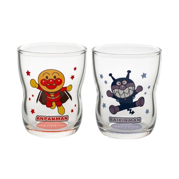 4.アンパンマン / ばいきんまん2個セット/-/24-768-6・Color:2個セットStyle:4.アンパンマン / ばいきんまん・パッケージ個数:1・素材:ガラス・商品サイズ:約6×6×7.5cm・商品重量:0.255kg・容量:約...