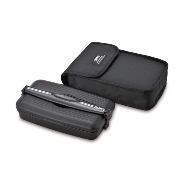 保冷ポーチ付き・ディープブラック 800ml DJB-806 DPBK・・Color:ディープブラックStyle:保冷ポーチ付きPatternName:1段式・保冷ケース付き弁当箱がリニューアル食洗機対応モデル。・本体サイズ(約):幅22×...