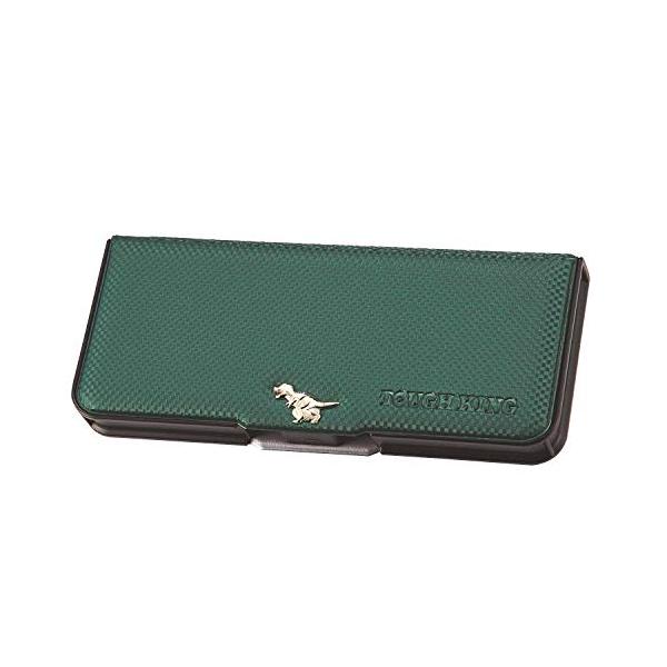 筆箱ダイナソーグリーン/標準サイズ/CH202・Color:ダイナソーグリーン・パッケージ個数:1・【特徴】落としても割れにくい強化プラスチック使用した筆箱・【仕様1】2ドア(両面開き)・【仕様2】ランドセルに縦・横両方の向きで収納できるピ...