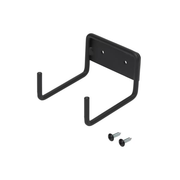 スケートボードハンガー・ブラック 中 SXK-521・・Color:ブラックStyle:スケートボードハンガー・【サイズ】約幅9.2×奥行9×高さ7.2cm【耐荷重】5kg【カラー】ブラック【対応木材】2×4木材・【材質】〈線材・金具〉鉄・...