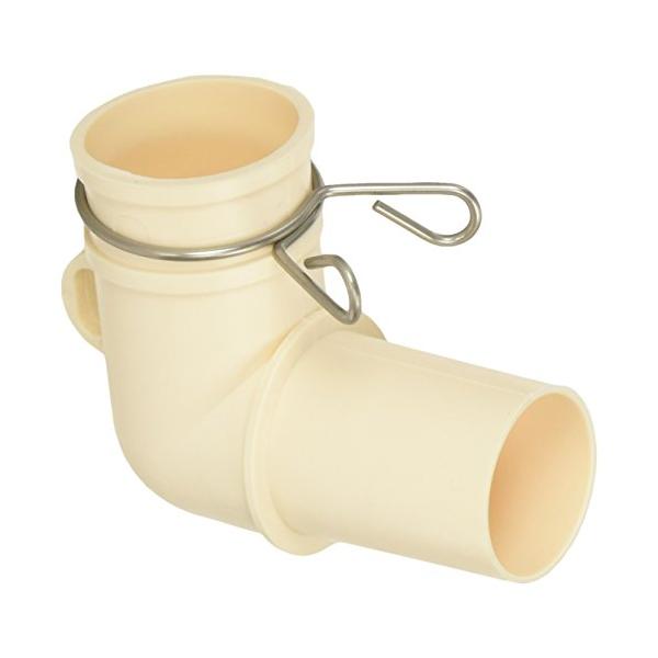 ・シルバー ?4 x 7 x 7 cm PH554FSA・【使用方法】洗濯機排水ホースと排水口をつなぐためのエルボです。排水トラップ側寸法32ミリに適合します。・【抜け防止ステンレスバンド付】排水ホースを差し込み抜けないようにバンドで止め、...