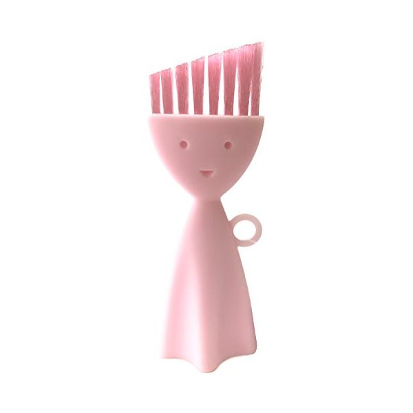 ピンク/約4.1x11.5x2.4cm/K187P・PatternName:ピンク単品・パッケージ個数:1・サイズ:約4.1×11.5×2.4cm・本体:ポリプロピレン 毛:ナイロン・本体重量:26g・原産国:日本