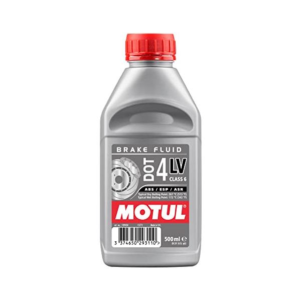 -/-/Motul DOT 4 LV BRAKE FLUID・パッケージ個数:12・ドライ沸点：267℃ ウェット沸点：172℃・FMVSS 116 DOT 4/DOT 3SAE J 1703  SAE J 1704 ISO 4925 (C...