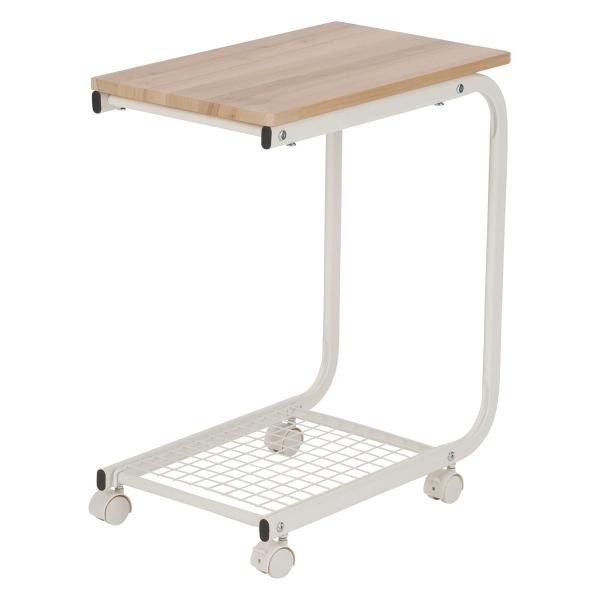 サイドテーブル・ヴィンテージナチュラル レギュラー T2-ST60VNA・・Color:ヴィンテージナチュラルStyle:サイドテーブル・【サイズ】約50×30×60cm・【耐荷重】全体 約10kg/天板 約5kg・【材質】金属(鋼)/ポリ...