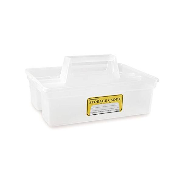 ・クリア  EB028・サイズ：幅25.0 × 高さ11.8 × 奥行17.4 (cm)・素材：PP・生産：台湾・備考：スタッキング可能