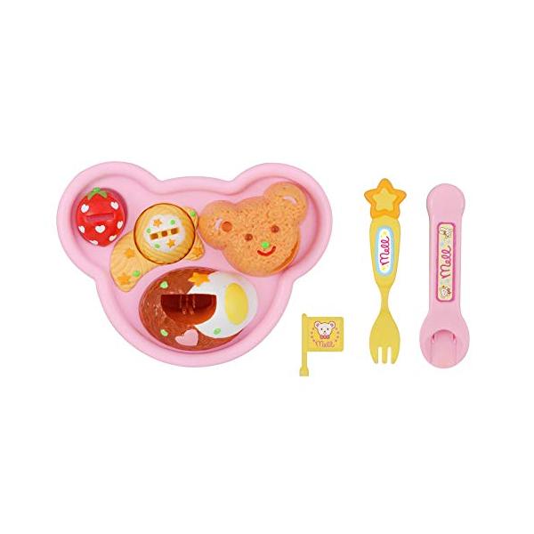 食べ物メルちゃんのキッズプレート/23.01x24.99x3cm/QPMC511060・Style:食べ物Color:メルちゃんのキッズプレート・パッケージ個数:1・サイズ:23.01x24.99x3cm・対象年齢:3歳以上・セット内容:メ...