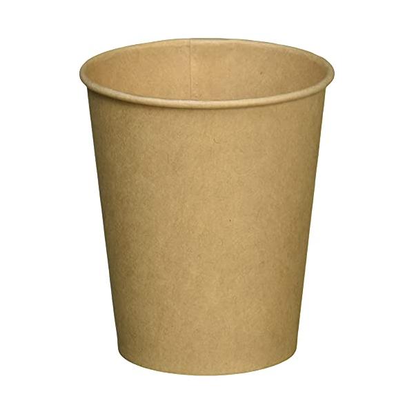100個ブラウン/210ml/PS-304・Size:210mlStyle:100個・パッケージ個数:1・素材：バージンパルプ（内面ポリエチレン加工）・容量：7オンス（約210ml）・サイズ：口径7×底径5.2×高さ8.2cm・セット内容：...