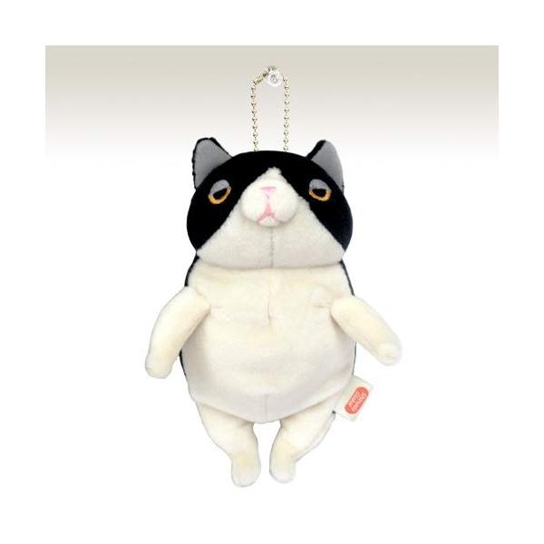 もちねこ・ハチワレ mini MONE-0088H・・Style:もちねこColor:ハチワレSize:mini・もちねこSサイズより更に小さい、手の平くらいのミニサイズができました。・ボールチェーン付きのマスコットタイプで、あちこち連れ歩...