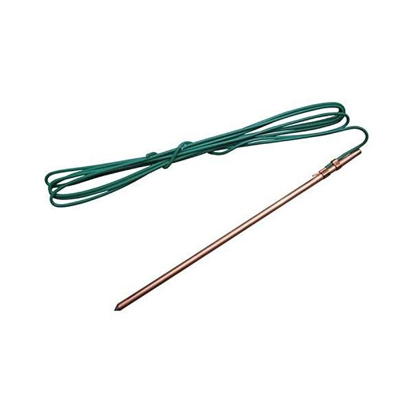 ・ 2.8 x 11.8 inches (7 x 300 mm) B0・・Size:2.8 x 11.8 inches (7 x 300 mm)・丸形アース棒・工法:単独・銅被覆厚:0.3・リード線サイズ:IV1.6mm×3000mm・ブラ...