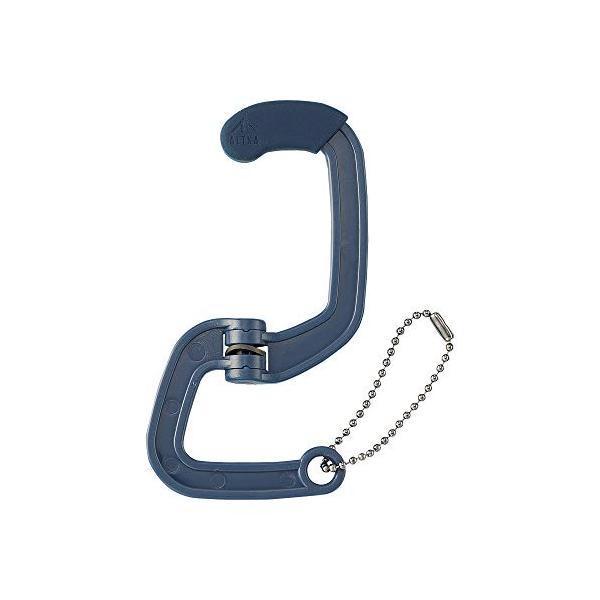 ネイビー/-/A7791-11・Color:ネイビー・パッケージ個数:1・【特長】 吊り下げ向きが変更できる携帯用バッグハンガー。・【最大保持荷重】 5kg・【付属品】 持ち運びやすいボールチェーン付き。・【使用シーン】 机や椅子の背もたれ...