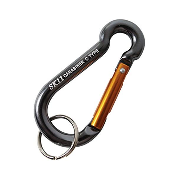 ・ブラック 6×60mm SAC-660C・・Size:6×60mmColor:ブラック・用途:簡易工具つりさげ・特徴:アルミ製で軽量な、高強度、高品質のカラビナ・サイズ:6×60mm・色:ブラック・材質:アルミ二ウム