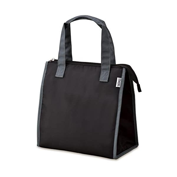 ボックス型ランチバッグブラック/5 L ランチバッグ/RFC-005 BK・Style:ボックス型ランチバッグColor:ブラックSize:5 L ランチバッグ・パッケージ個数:1・口元が大きく開く保冷ランチバッグ。大容量タイプ・サイズ(約...