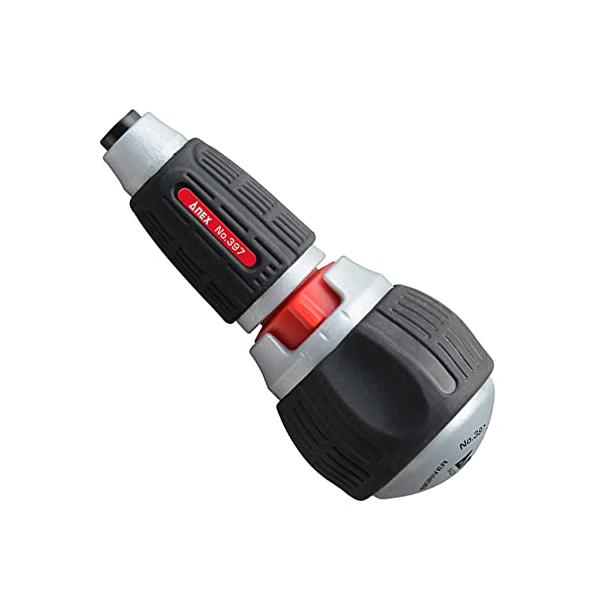 ラチェットハンドル・ サイズ:ラチェットハンドル/奥行95×幅42mm 397-H・・Style:ラチェットハンドル・72枚ギア設計のラチェットドライバーで滑らかな使いごごち・最大トルク25N・mで強力な本締めが可能・指先で回しやすい軽い早...