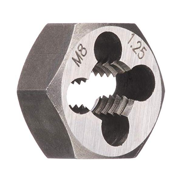 ・グレー M8×1.25 22237・・Size:M8×1.25・品番:22237・ピッチ:1.25mm・外径:20mm・厚み:9mm・コーナーや狭い場所のねじ山修正に