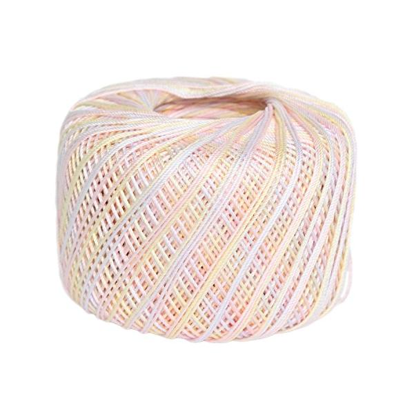 Col.M1 パープル系/-/EMMY-M1・Color:Col.M1 パープル系・パッケージ個数:1・素材:綿100%・対応の針:レース針0号~かぎ針2/0号・サイズ:約109m・しなやかで細く 編みやすいレース編み用の糸。・一世紀にわた...