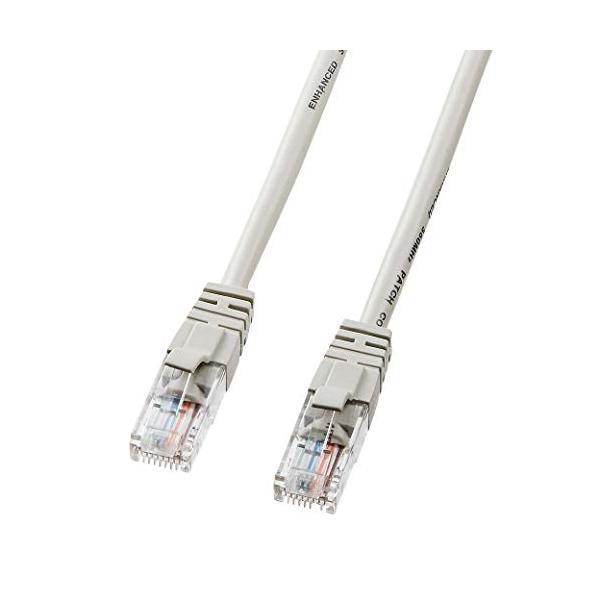 ・ライトグレー 1m LKB5Y-01N・・Size:1mColor:ライトグレー・伝送速度1000Mbps(1Gbps)、伝送帯域100MHzを実現した、ギガビット対応LANケーブルです。・単線に比べて柔らかく、取り回しが楽な「より線」仕...