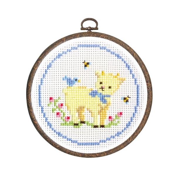 かわいい・7407  7407・本体サイズ :額内径:15.5×15.5cm・主な製造国 :日本