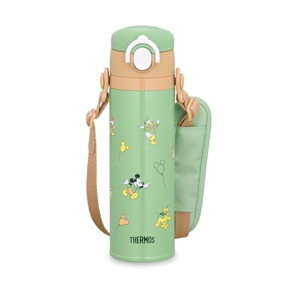 マグミッキー グリーン/500 ml/JOI-501DS G・Color:ミッキー グリーン・パッケージ個数:1・子ども向けストラップ付きケータイマグがリニューアル・本体サイズ(約):幅8×奥行き7.5×高さ23cm、本体重量(約):300...