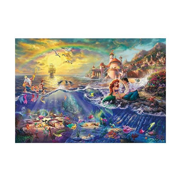 1000ピース・The Little Mermaid 完成サイズ:51x73.5cm D-1000-489・・Color:The Little MermaidStyle:1000ピースPatternName:単品・(C)Disney. Th...