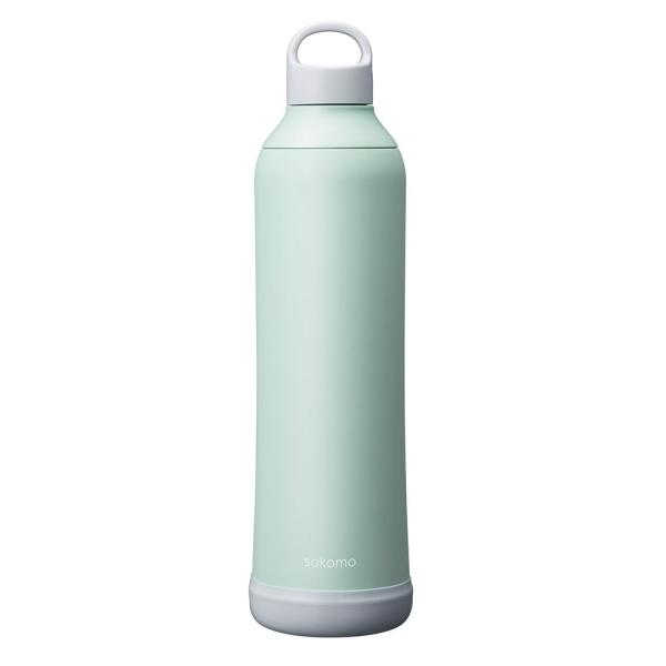ベーシックボトル・ブルー 1000 ml SAMB1.0BL・・Color:ブルーSize:1000 mlStyle:ベーシックボトル・そこまで洗えるボトル。Sokomo（ソコモ）。・底が取り外し可能、中までしっかり洗えて衛生的に使えます。...