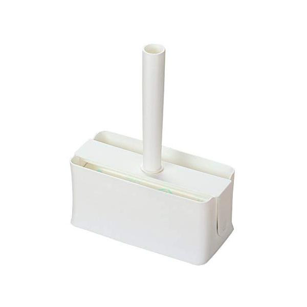 本体・ホワイト コンパクト C4605・・Style:本体PatternName:ホワイト・【カーペット・ラグ用】床などの平滑面には使わないでください・【コンパクト】ポケットタイプの収納ケースで気づいたときにサッとおそうじできるインテリアの...