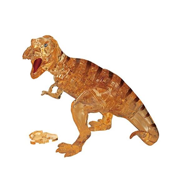 ・  50226・透明ピースを組み上げると躍動感あふれるT-REXができあがります・迫力の頭部をシャープに再現・セット内容：パズルピース（T-REX48個、センターポール1個）、組み立てキー1個、シール、ポイント説明書