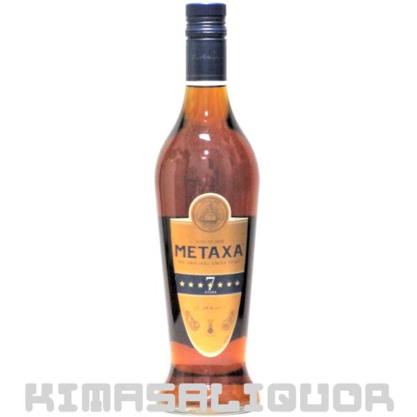 メタクサ社はギリシャの蒸留酒メーカーとしては最古の歴史を持ち、酒の輸出でも、ギリシャＮｏ１の実績を誇っている。メタクサ・ブランデーは、単式蒸留器で２回蒸留し熟成後、マスカット・ワイン、甘味料とメタクサ社秘伝のエキス（バラの花びら、数種のハー...