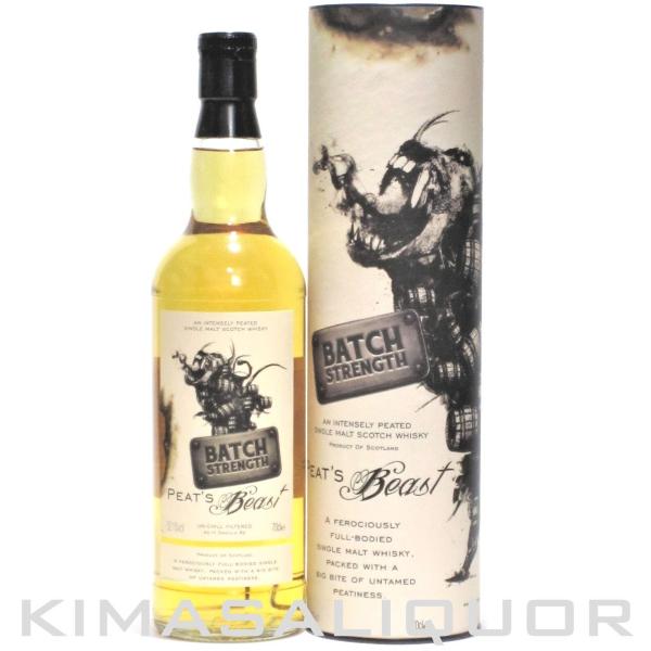 人気銘柄のピーツビーストからカスク・ストレングスがリリースされました。ピーツビーストは、芳醇でピーティーな蒸留所不明のシングル・モルト。フェノール値が35ppmの麦芽を原料に、フルボディのフレーバーを活かすためアンチルフィルターでボトリング...