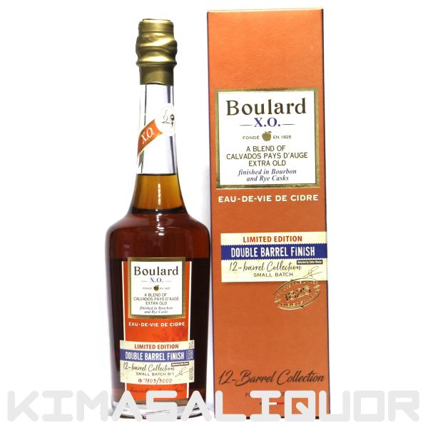 ブラー XO ダブルバレルは、カルヴァドスの名門ブラー社が手掛けるXO（長期熟成）グレードのカルヴァドスを、さらにバーボン樽とライウイスキー樽で追熟（フィニッシュ）した特別な製品です。カルヴァドスはリンゴを原料とするブランデーで、フランスの...