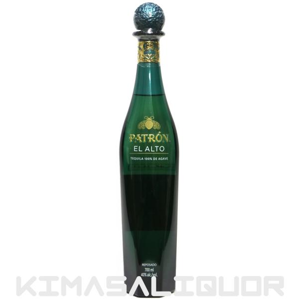 パトロン エル アルトは、「頂（いただき）」を意味するスーパープレミアムテキーラで、最高級テキーラの頂点を象徴する存在です。メキシコ・ハリスコ州の高地で栽培された最高品質のブルーアガベを100%使用し、伝統的な石臼式のタオナ製法を85%採用...