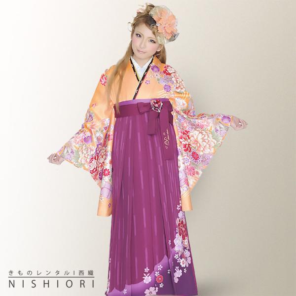 NISHIORI 二尺袖着物 袴 レンタル商品 高橋真依子着用モデル 送料無料