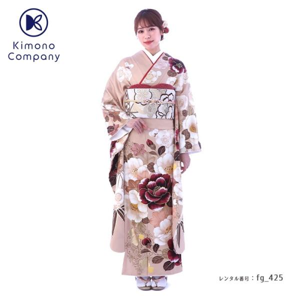 <商品名>　fg_425b<素材>　表地：正絹100％　裏地：比翼仕立合成繊維<サイズ>　裄68cm・着丈173cm・袖丈108cm<対応身長>　153cmから168cm位 ／ 洋服サイズ 1...