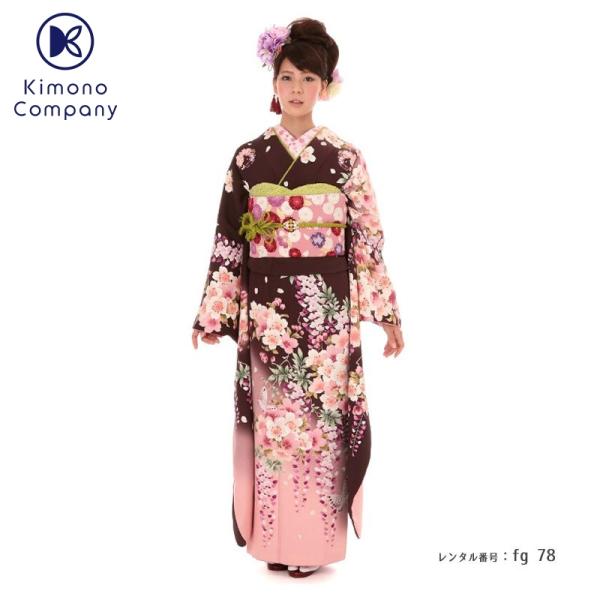 <商品名>　fg_78　:　S162<素材>　表地：正絹100％　裏地：比翼仕立合成繊維<サイズ>　裄70cm・着丈165cm・袖丈116cm<対応身長>　160cmから165cm位 ／ 洋服...