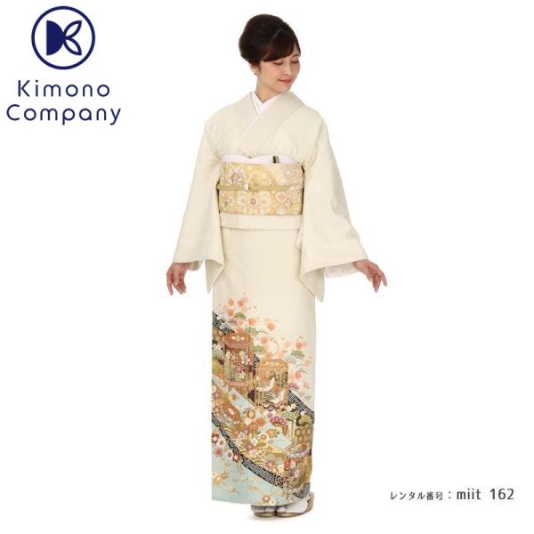 ↓【もっと見る】をクリックして予約状況カレンダーをご確認してください。<商品名>　miit_162　:　色留袖　JP-23　吉祥貝桶文　クリームイエロー<素材>　表地：高級合成繊維　裏地：比翼仕立合成繊維<サイ...