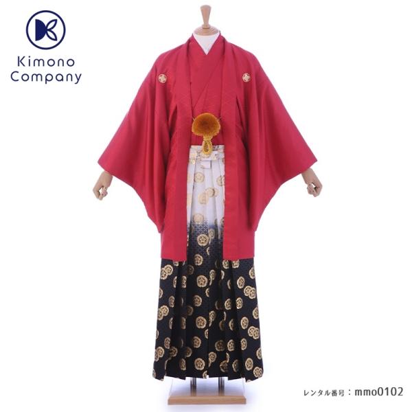 <商品番号>　mmo0102<素材>　表地：高級ポリエステル　 裏地：高級ポリエステル<サイズ>　4号(S)：160-170cm　袴丈89cm　5号(M)：165-175cm　袴丈91cm　6号(L)：1...