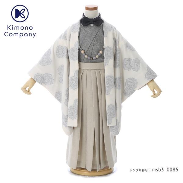 <商品名>　msb3_0085：3歳男の子用：サビヌキ(SABINUKI)<素材>　表地：合成繊維(高級ポリエステル)　裏地：合成繊維<サイズ>　裄40cm・ハカマ丈50cm<対応身長>　85...