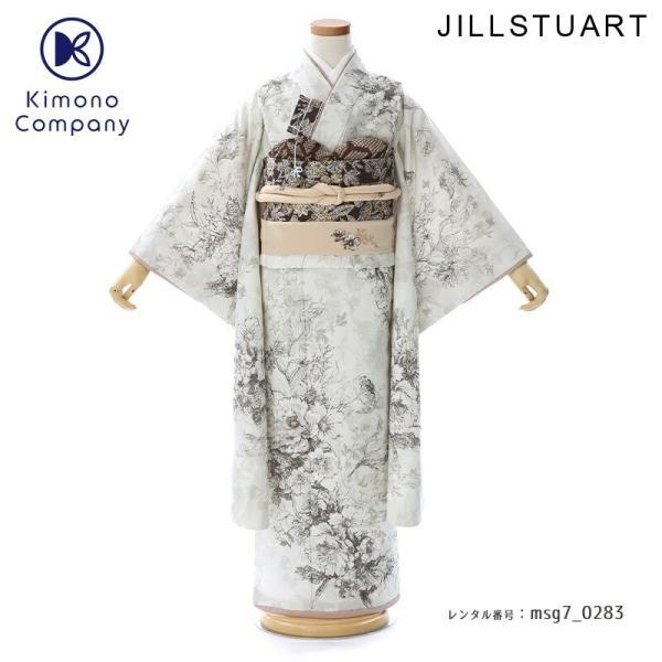 <商品名>　msg7_0283　:　7歳女の子用  ジルシチュアート(JILL STUART)<素材>　表地：合成繊維(高級ポリエステル)　　裏地：合成繊維<サイズ>　裄52cm・身丈135cm・袖丈75...