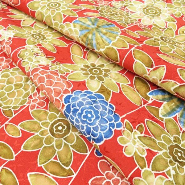 幅 3５．５cm素材 正絹商品ランク A未仕立ての綺麗なお品物です。一部商品は実店舗・他サイトでも並行して販売しておりますので売り切れの際はご了承ください。ki-※着用シーンにより、和装小物（帯締め/帯揚げ/草履バッグ）や帯/着物の組み合わ...