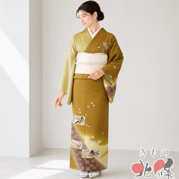 丈155cm(+22) 裄65.5cm(+3) 袖丈47.5cm(+2)前幅25cm 後幅30cm※サイズのお直し、承ります。（身丈のみ、身幅のみのお直しは承っておりません）※身丈は肩から測っております。※()内の数字はお直しで直せる長さを...
