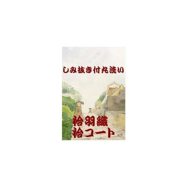 【しみぬき付き丸洗い】【しみぬき付き丸洗い】 丸洗いのあとに染み抜きを実施することにより,見落としがちな シミや汗シミなどに効果があります。（完全プレス仕上げ付）