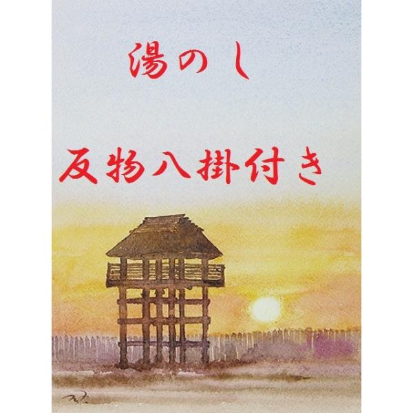 湯のしは仕立前の生地の整理です。生地の風合いも向上します。反物のみは540円です。