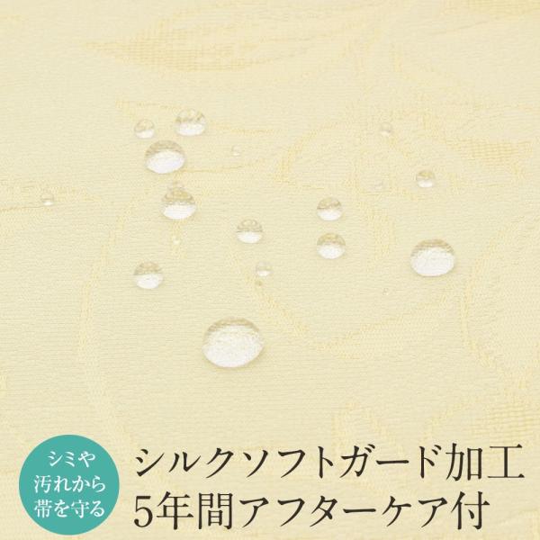 Kisste（キステ） 帯の汚れ防止 シルクソフトガード加工 POINT