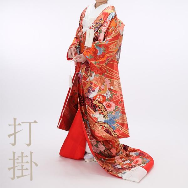 色打掛レンタル17点フルセット・四季花源氏車 足袋プレゼント  結婚式 花嫁衣装 和装 着物レンタル 貸衣装 前撮り 打ち掛け【ご確認】※原則ご希望利用日から10日以上前の予約でご用意しております。ご利用日が直近の場合、お届けが難しい可能性...