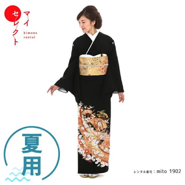 ↓【もっと見る】をクリックして予約状況カレンダーをご確認してください。<商品名>　mito_1902　:　単衣　平安姫絵巻<素材>　表地：正絹100％　裏地：単衣仕立て<サイズ>　裄68cm・身丈171c...