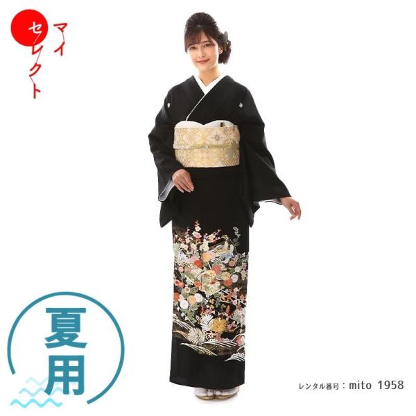 ↓【もっと見る】をクリックして予約状況カレンダーをご確認してください。<商品名>　mito_1958　:　単衣　総手刺繍<素材>　表地：正絹100％　裏地：単衣仕立て<サイズ>　裄68cm・身丈174cm...
