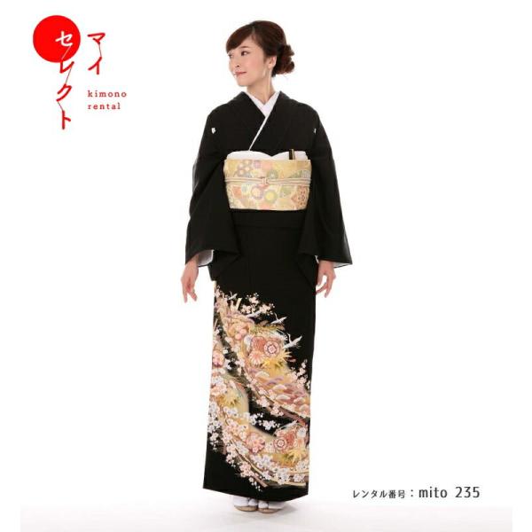 ↓【もっと見る】をクリックして予約状況カレンダーをご確認してください。<商品名>　mito_235　:　N-203　束ね熨斗に鼓<素材>　表地：正絹100％　裏地：比翼仕立合成繊維<サイズ>　裄68cm・...