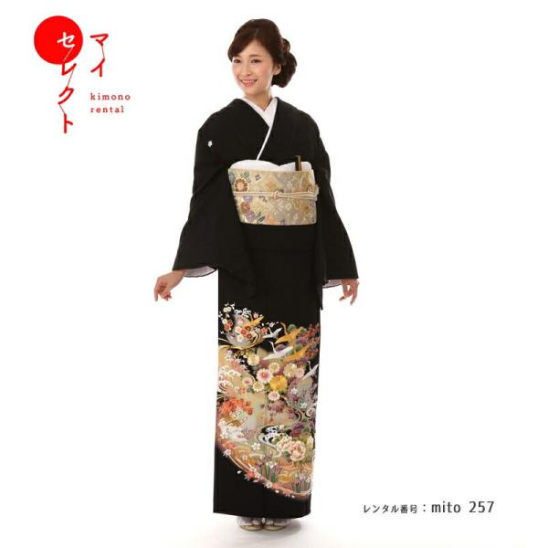 ↓【もっと見る】をクリックして予約状況カレンダーをご確認してください。<商品名>　mito_257　:　N-209　徳川の美　G-83395　吉祥鶴の羽ばたき　フリー<素材>　表地：正絹100％　裏地：比翼仕立合成繊...